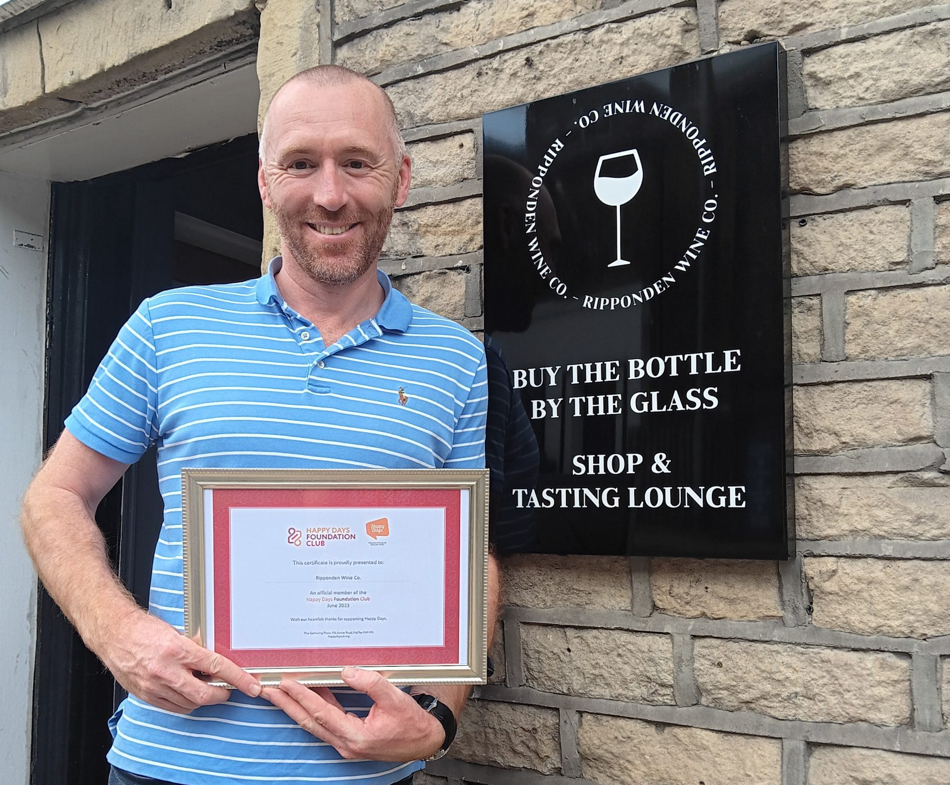 Spotlight on Foundation Club member Ripponden Wine Company | Happy Days UK